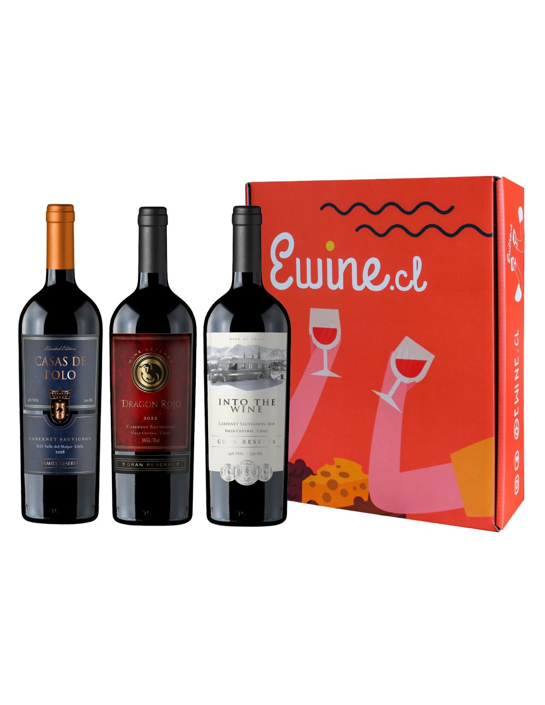 Increíble Caja Descubre 3 Vinos Gran Reserva para Regalo!