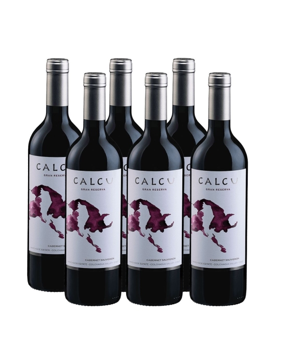 Pack 6 Cabernet Sauvignon, Gran Reserva, Viña Calcu en Oferta
