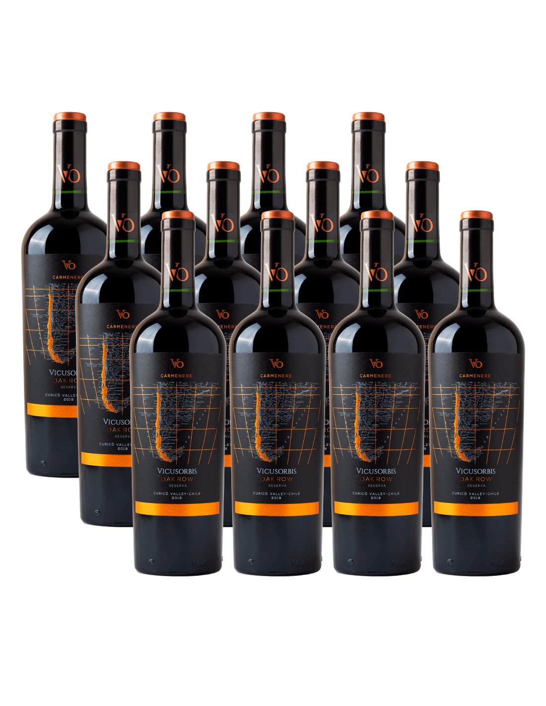 Pack 12 Carmenere, Reserva, Vicus Orbis